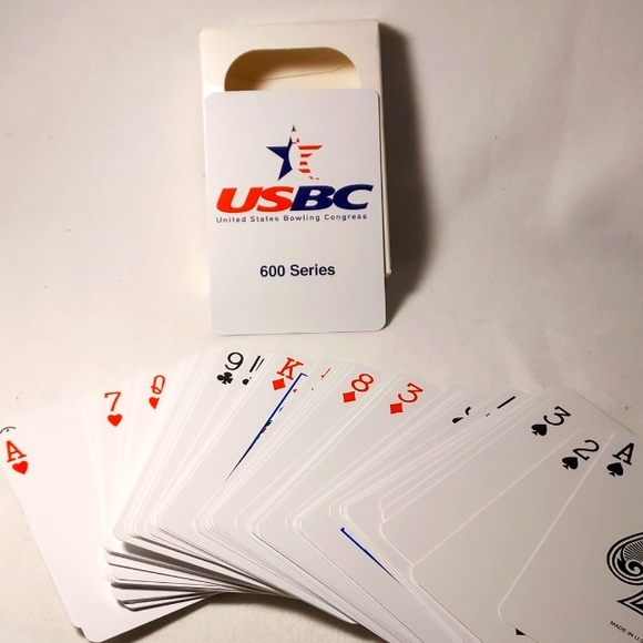 Vintage USBC 600 Playing Cards | Games | Vintage United States Bowling ...
